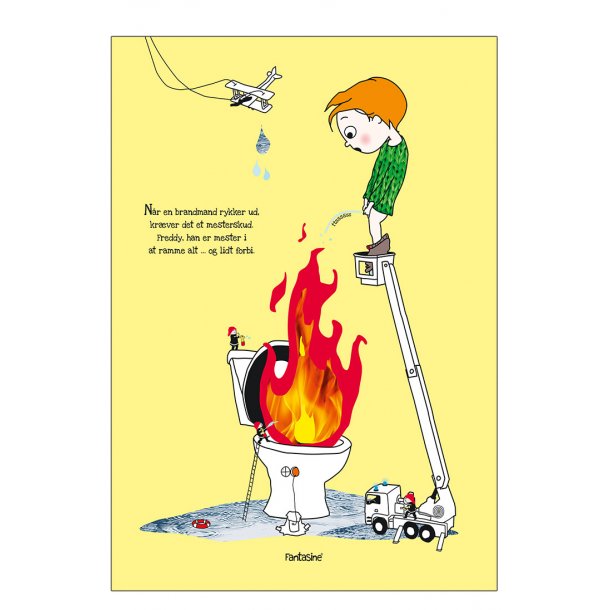 Dreng der tisser – plakat - Plakater - Permild & Rosengreen