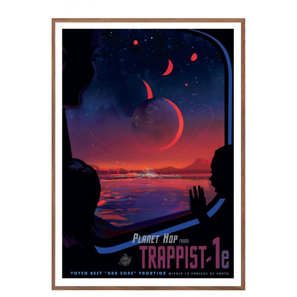 NASA, 14. Trappist-1e - Plakater - Permild & Rosengreen